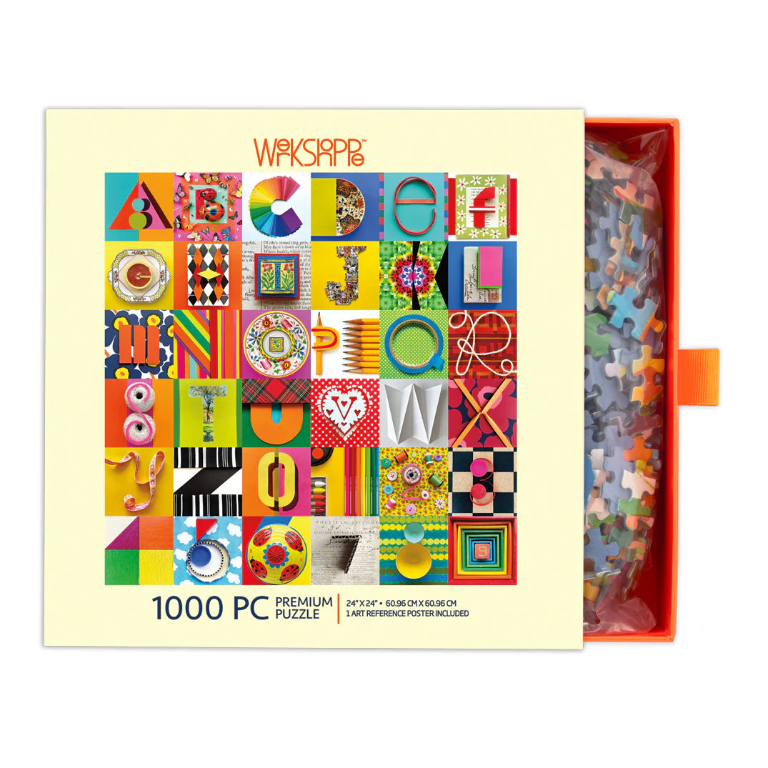 TypeFace Collage Puzzle – Modern Cottage Tulsa, OK