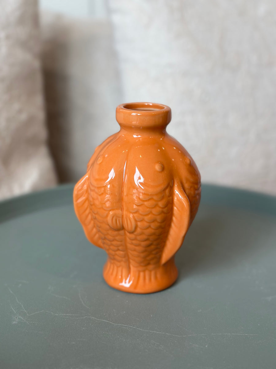 Stoneware Fish Vases – Modern Cottage Tulsa, OK